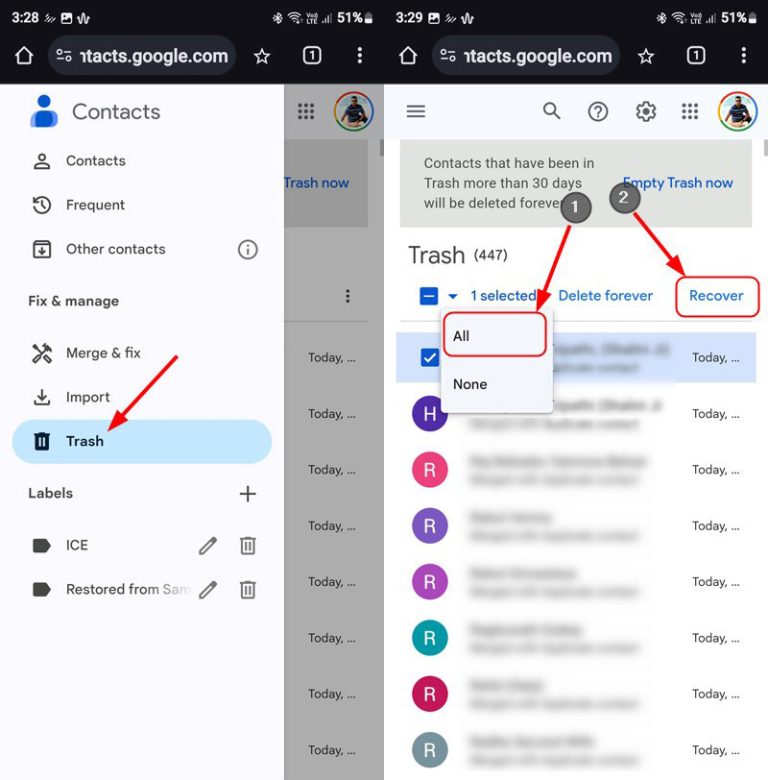 5 Ways to Restore Deleted Contacts on Android - Technastic