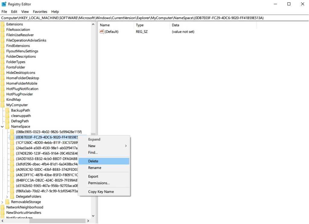 How to Remove 3D Objects Folder from This PC on Windows - Technastic