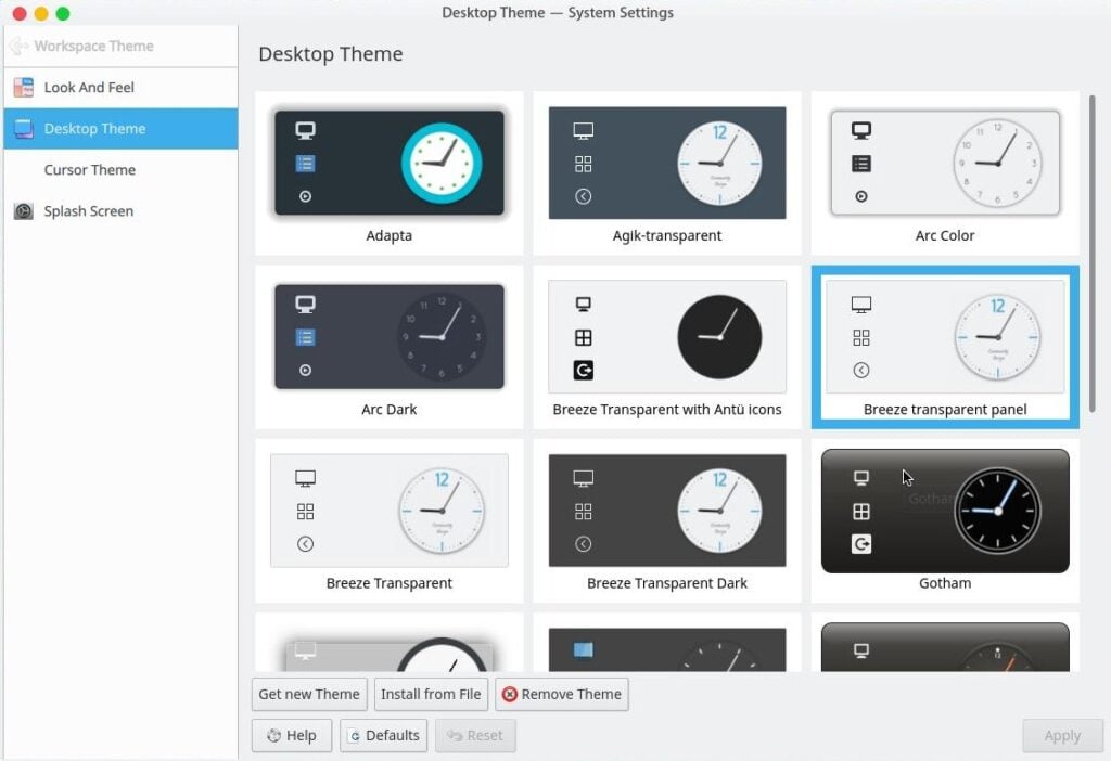 Download and Install macOS Theme on KDE Plasma Desktop - Technastic