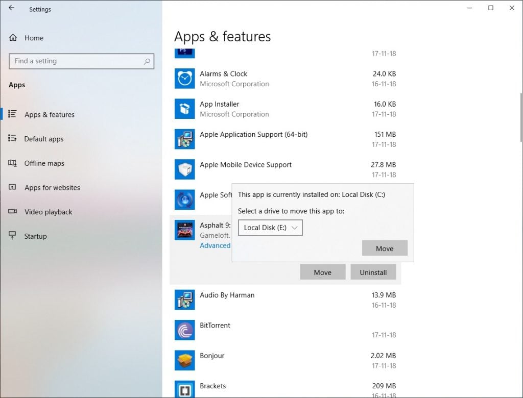 Change Microsoft Store Install Location on Windows 10 & 11