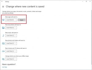 Change Microsoft Store Install Location on Windows 10 & 11