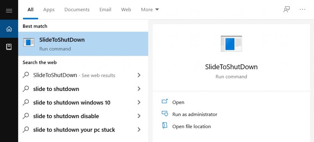 Slide to Shutdown: Different Ways to Enable it on Windows 10 - Technastic