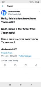 How to Use Bold and Fancy Text on X (Twitter) | Technastic