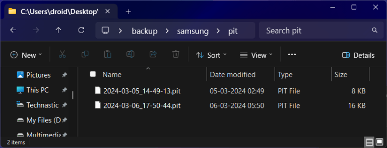 2 Ways to Download and Extract Samsung PIT File from Firmware