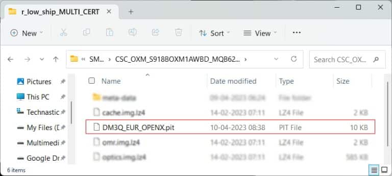2 Ways to Download and Extract Samsung PIT File from Firmware