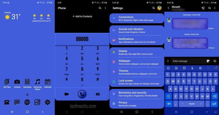 25 Best Dark Themes for Samsung One UI 7/8 in 2026 - Technastic