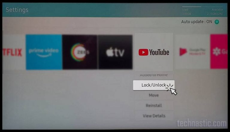How to Lock Apps, Web Browser and Channels on Samsung TV - Technastic