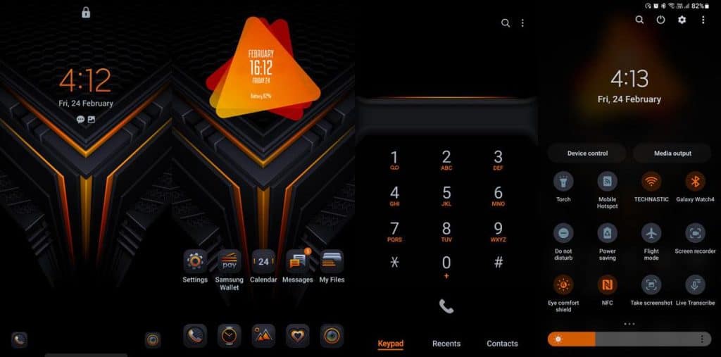 25 Best Dark Themes for Samsung One UI 7/8 in 2026 - Technastic
