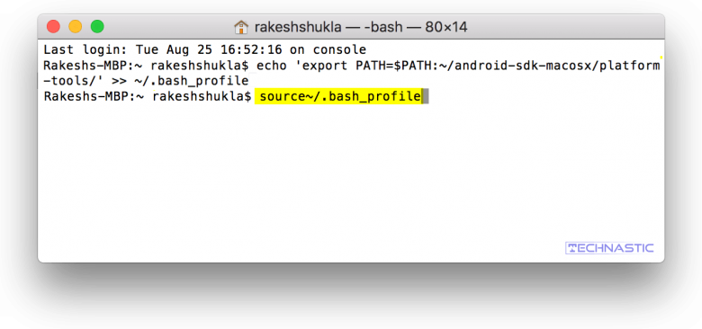 How To Add Adb To Path On Mac And Set Up Global Adb Technastic