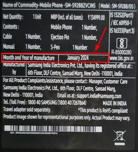 6 Ways to Check Manufacturing Date of Samsung Devices - Technastic