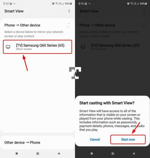 How to Mirror Android and iOS Screen on Samsung TV -Technastic