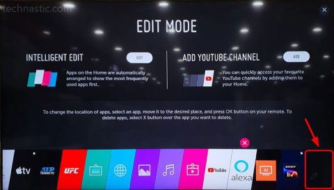 How to Delete and Manage Apps on LG TV - Technastic