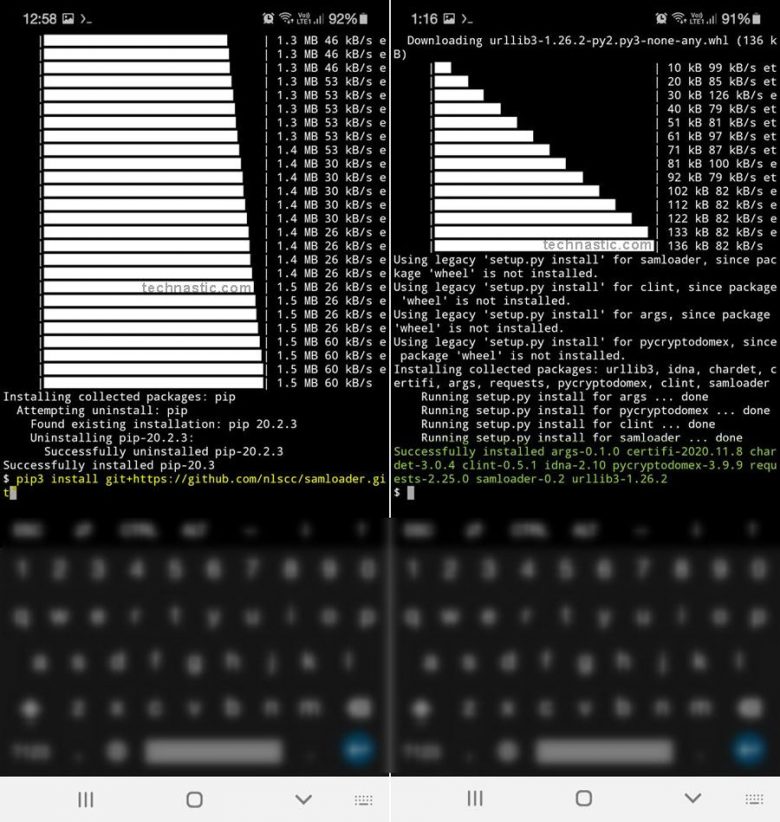 Download Samsung Firmware Using Samloader on Android