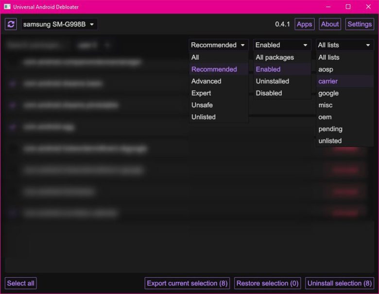 4 Methods to Uninstall, Freeze and Disable Apps without Root