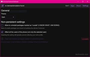How to Use Universal Android Debloater to Uninstall System Apps