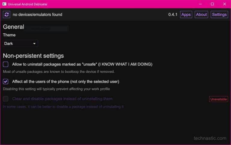 How to Use Universal Android Debloater to Uninstall System Apps