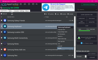 ADB AppControl - Debloat and Control Android Device Remotely