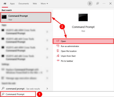 18 Ways to Open Command Prompt in Windows 10/11 - Technastic