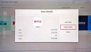 How to Clear System and App Cache on Samsung TV - Technastic