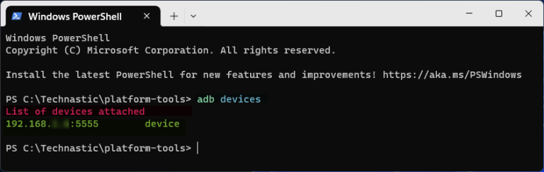 How to Set Up and Use ADB over Wi-Fi (Windows & Mac) - Technastic