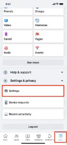 Enable 'Open Links in External Browser' in Facebook App