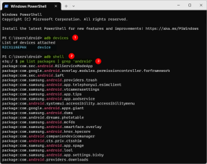 List of All Google Apps Package Names in the Play Store - Technastic