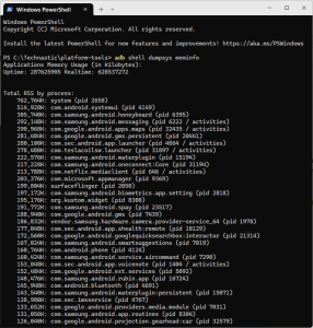 How to Use ADB to Check Apps Running in Background - Technastic