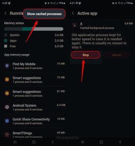 How to Stop Apps Running in Background on Android - Technastic