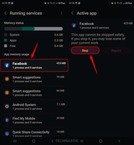 How to Stop Apps Running in Background on Android - Technastic
