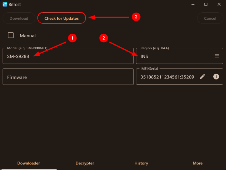 Bifrost - Best Samsung Firmware Downloader (Win/Mac/Linux) - Technastic