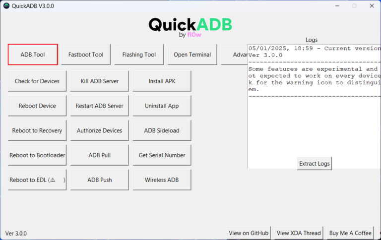 QuickADB - The Ultimate ADB and Fastboot Tool is Here - Technastic