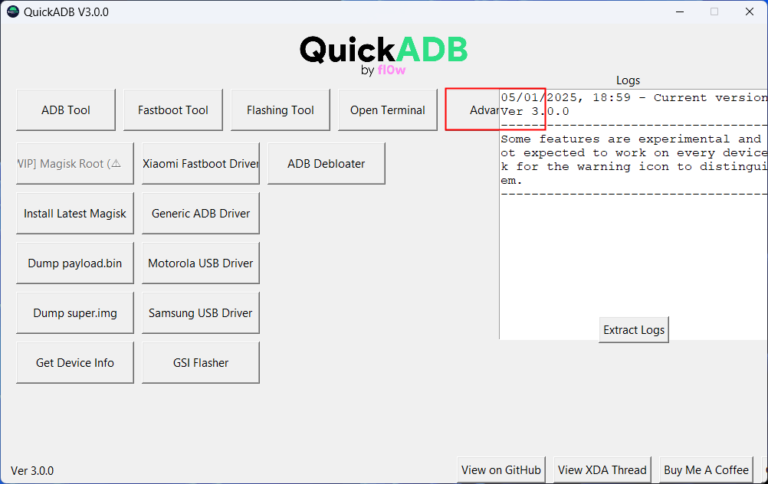 QuickADB - The Ultimate ADB and Fastboot Tool is Here - Technastic