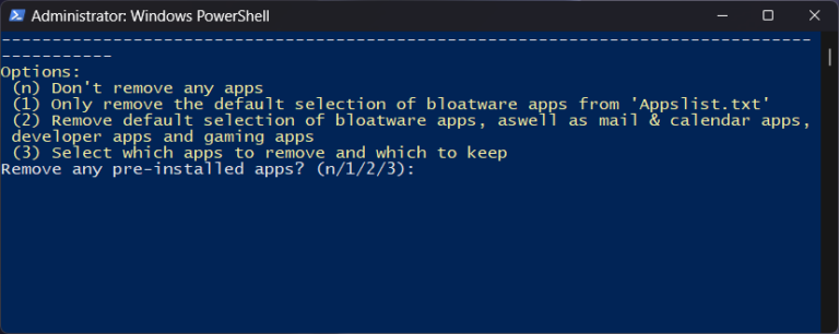 How to Debloat Windows 11 with Win11Debloat Script - Technastic